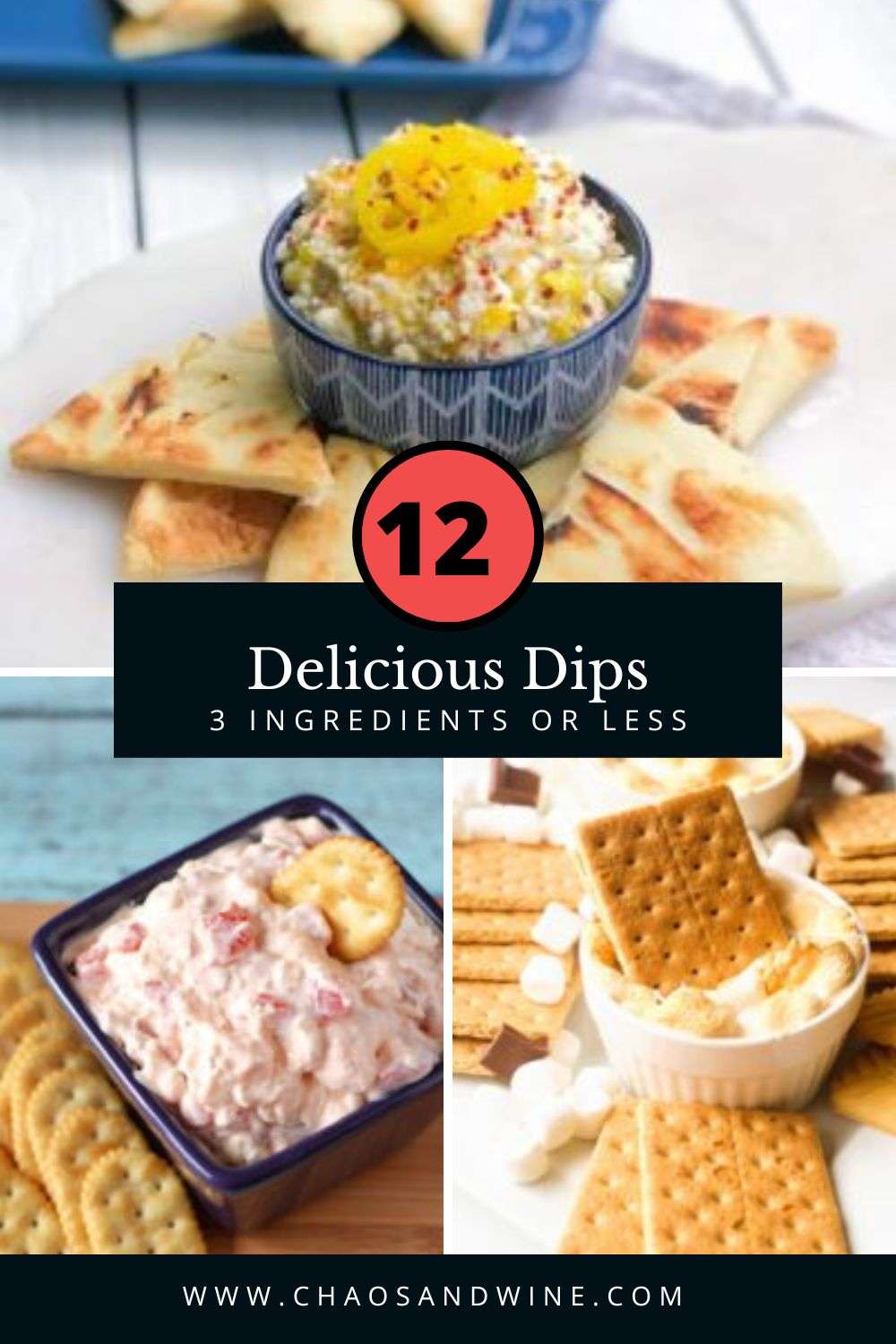 12 Easy 3 Ingredients Or Less Dips For Parties