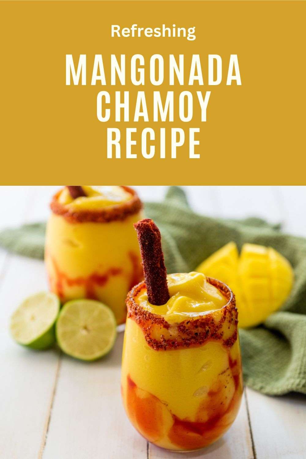 Easy Mangonada (Mango Chamoyada) Recipe