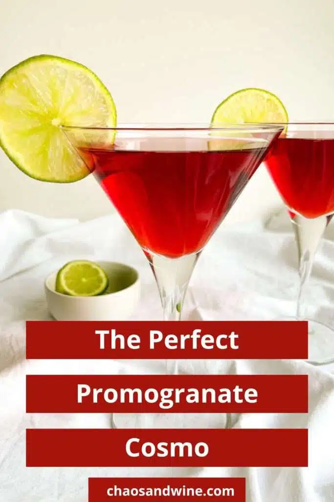 The Perfect Pomegranate Cosmo