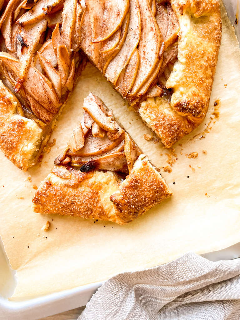 Rustic Pear Galette